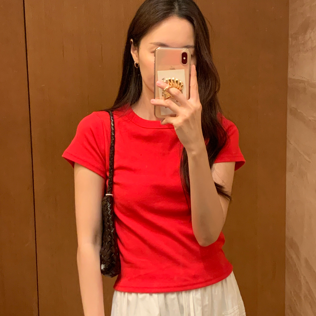 ベーシック半袖Tシャツ4color! | ファッション通販サイト NUGU