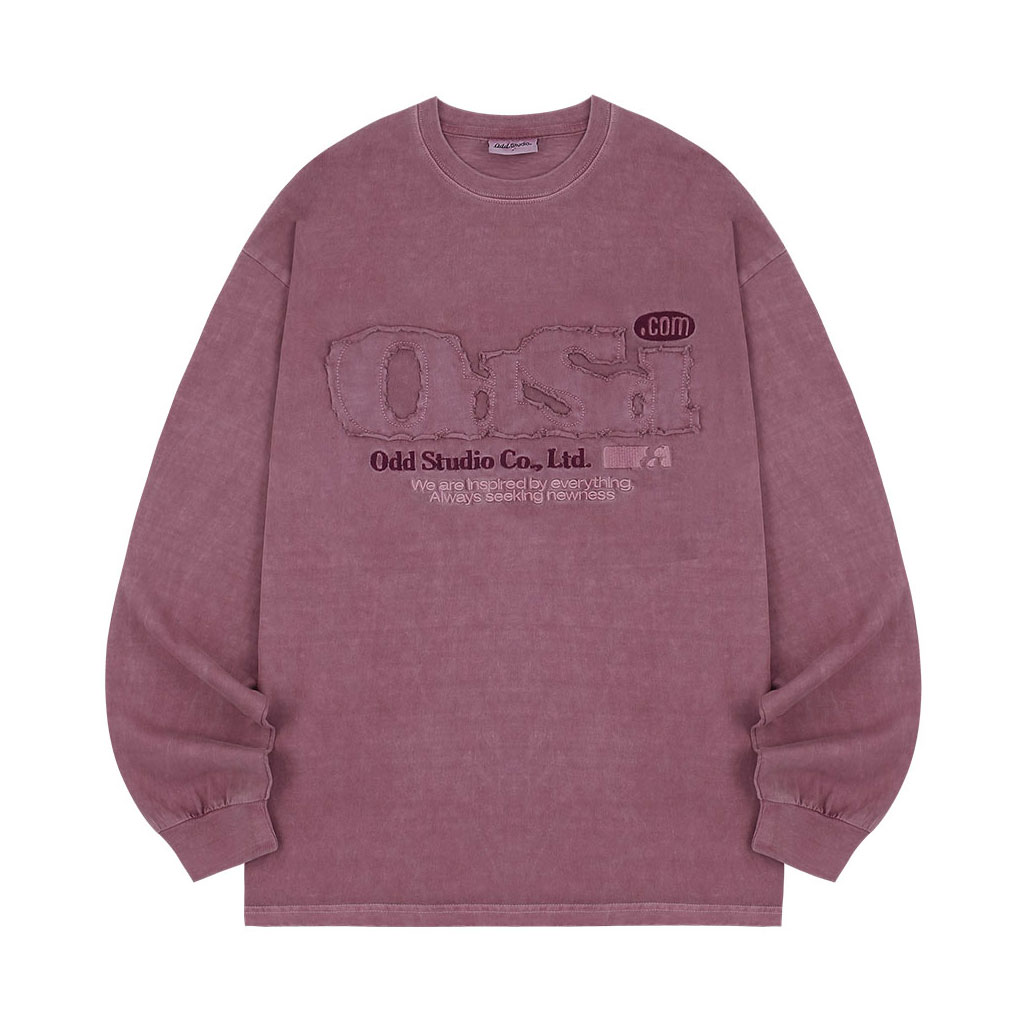 ODSD Pigment Damage Long Sleeve - DUSTY PINK | ファッション通販サイト NUGU