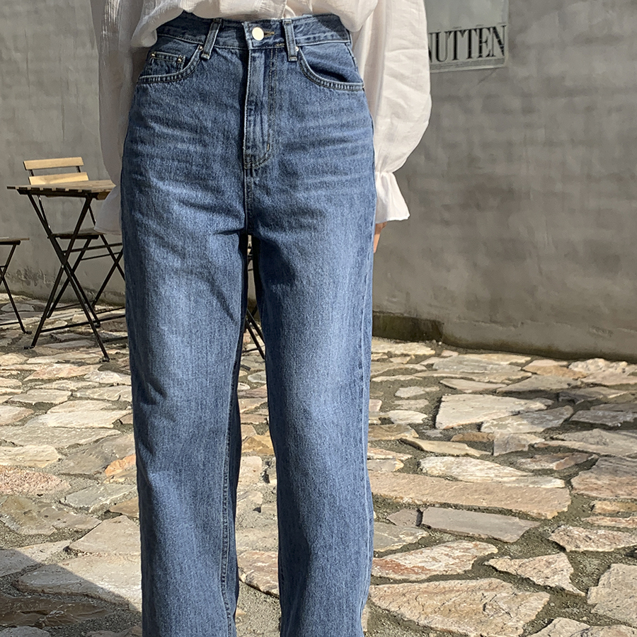 ハイウエストワイドデニムパンツ | ファッション通販サイト NUGU